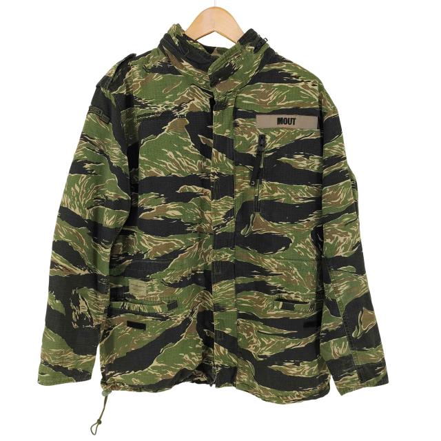 WTAPS(ダブルタップス) 初期 タイガーカストライプ ミリタリージャケット メンズ JPN：M 【中古】【ブランド古着バズストア】