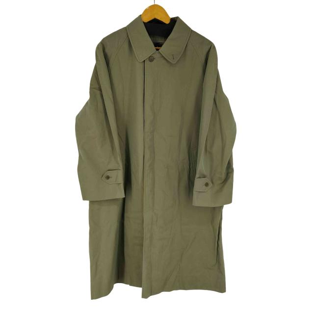 BURBERRYS(バーバリーズ) 裏地チェック ステンカラーコート メンズ 表記無 【中古】【ブランド古着バズストア】