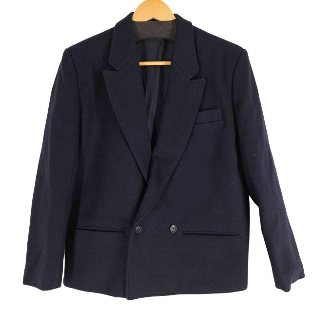 Ys for men(ワイズフォーメン) 80s 茶タグ初期 メルトン ダブルブレストテーラードジャケット メンズ JPN：M 【中古】【ブランド古着バズストア】