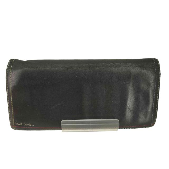 Paul Smith(ポールスミス) ダブルスティッチレザーウォレット メンズ 表記無 【中古】【ブランド古着バズストア】