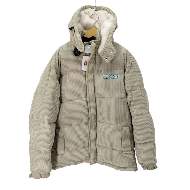 RIPNDIP(リップンディプ) INTERTWINED CORD PUFFER JACKET メンズ JPN：XL 【中古】【ブランド古着バズストア】