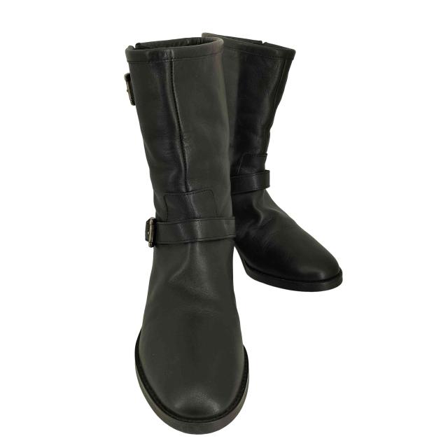 MARGARET HOWELL(マーガレットハウエル) レザーエンジニアブーツ レディース  23 1/2【中古】【ブランド古着バズストア】