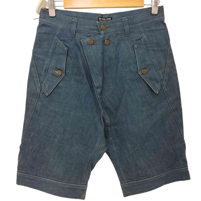 FINAL (ファイナルホーム) 00s Y2K archive 切替 サバイバル デニム ハーフパンツ メンズ  XXS【中古】【ブランド古着バズストア】