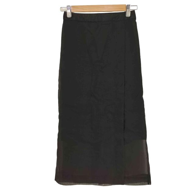 SACRA(サクラ) ORGANDY WRAP SKIRT レディース JPN：38 【中古】【ブランド古着バズストア】