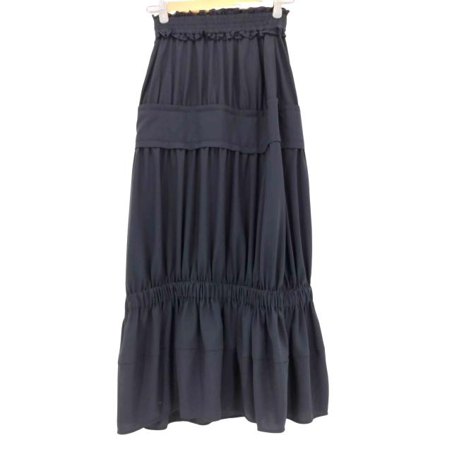 ENFOLD(エンフォルド) ギャザーペプラム スカート レディース  36【中古】【ブランド古着バズストア】