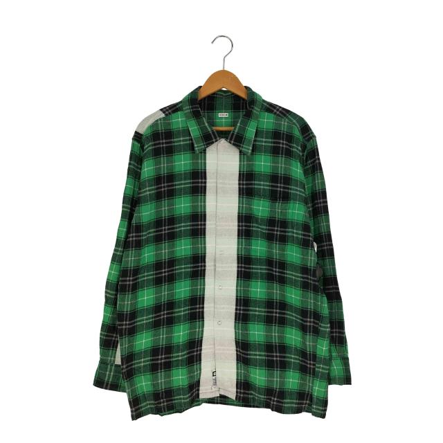 SEQUEL(シークエル) LINE CHECK SHIRT メンズ JPN：L 【中古】【ブランド古着バズストア】