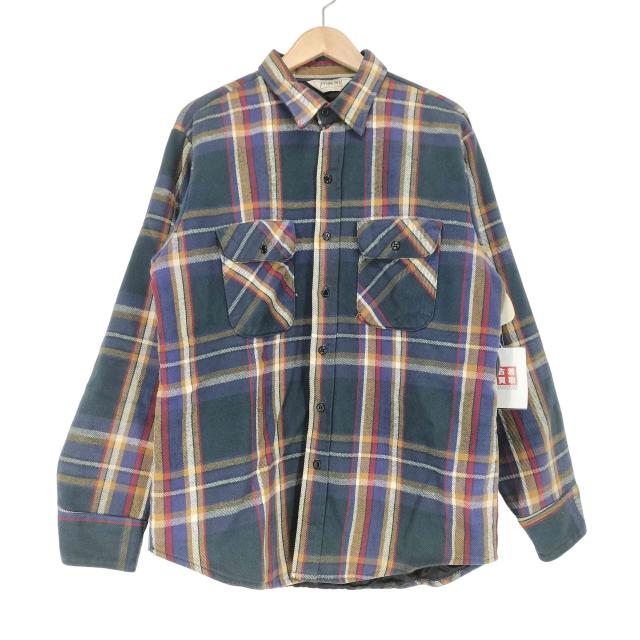 FIVE BROTHER(ファイブブラザー) 70S〜80S MADE IN USA キルティングライナーL/S シャツ メンズ  L【中古】【ブランド古着バズストア】