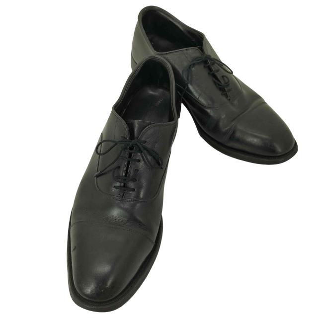 JOHNSTON＆MURPHY(ジョンストンアンドマーフィー) 24-4959 USA製 ETOWN 2 ジョージタウン 2 ストレートチップ キャップトゥ レザー シューズ メンズ US：9.5 【中古】【ブランド古着バズストア】