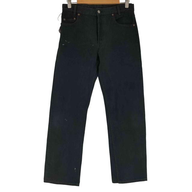 Levis(リーバイス) 90s ボタン裏511 後染め ボタンフライ ブラックデニムパンツ メンズ 表記無 【中古】【ブランド古着バズストア】