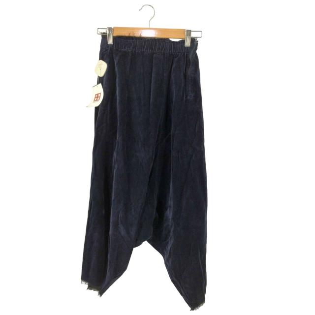 COMME des GARCONS(コムデギャルソン) AD2003 ベロアサルエルパンツ レディース  S【中古】【ブランド古着バズストア】