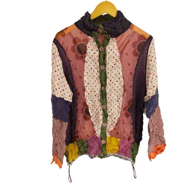 OLLEBOREBLA(アルベロベロ) シワ加工 ポップコーン L/S シャツ レディース 表記無 【中古】【ブランド古着バズストア】