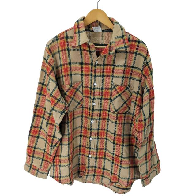 BIG MAC(ビッグマック) チェック コットンネルシャツ メンズ  L-TALL【中古】【ブランド古着バズストア】