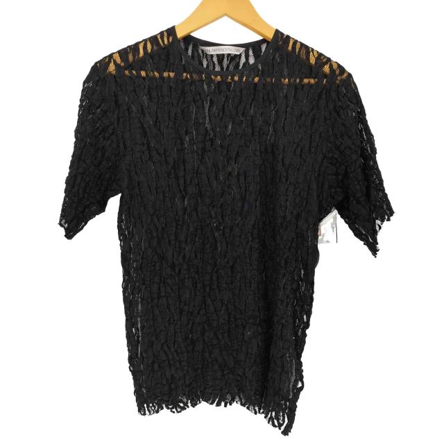 JOHN LAWRENCE SULLIVAN(ジョンローレンスサリバン) UNEVEN LACE LS TOP メンズ JPN：M 【中古】【ブランド古着バズストア】