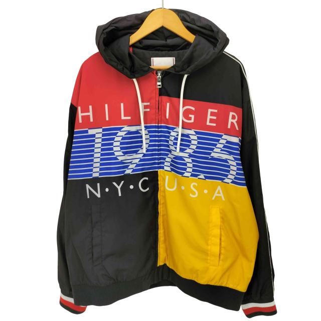  (トミーヒルフィガー) 24SS  Team Hooded Coach Jacket メンズ import：XL 【中古】【ブランド古着バズストア】