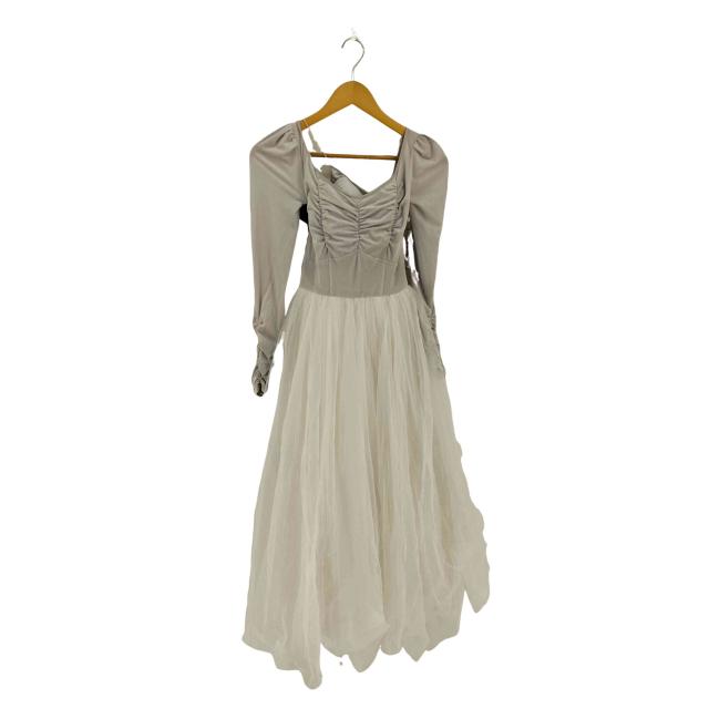 snidel(スナイデル) Chacott ベロア×チュールワンピース レディース  0【中古】【ブランド古着バズストア】