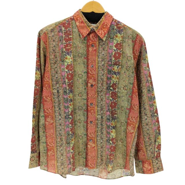 Paul Smith(ポールスミス) 花柄 レギュラーカラーシャツ メンズ JPN：L 【中古】【ブランド古着バズストア】