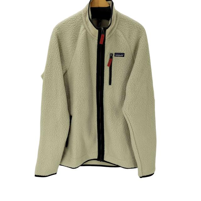 patagonia(パタゴニア) レトロ・パイル・ジャケット Pelican w/Smolder Blue メンズ import：L 【中古】【ブランド古着バズストア】