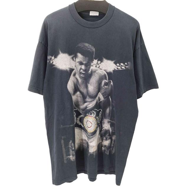 USED古着(ユーズドフルギ) {{PRO5}}90-00S USA製 2XL SUPER HEAVY PRINT S/S TEE ラインストーン オーバーサイズ  メンズ  2XL【中古】【ブランド古着バズストア】