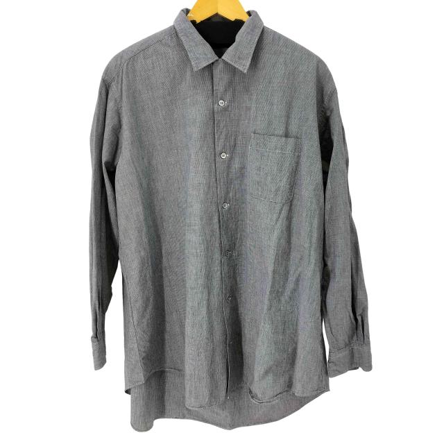 Ys for men(ワイズフォーメン) コットン 千鳥格子 オープンカラーシャツ メンズ 表記無 【中古】【ブランド古着バズストア】