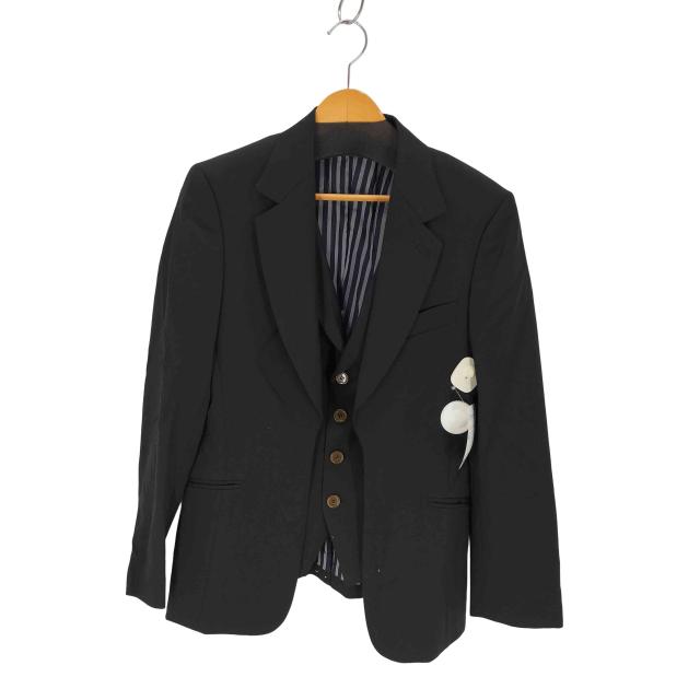 Vivienne Westwood MAN(ヴィヴィアンウエストウッドマン) ベストレイヤードテーラードジャケット メンズ  46【中古】【ブランド古着バズストア】