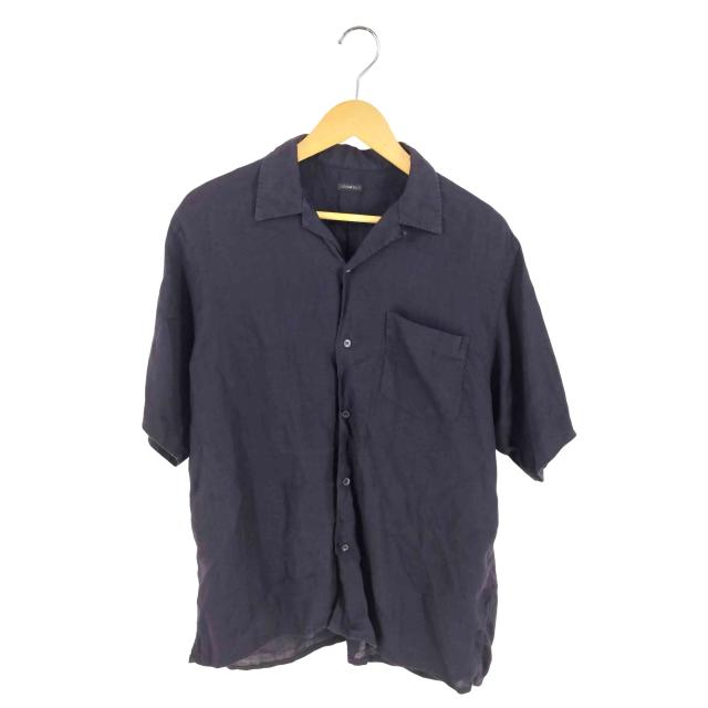COMOLI(コモリ) リネンツイル 半袖オープンカラーシャツ メンズ JPN：1 【中古】【ブランド古着バズストア】