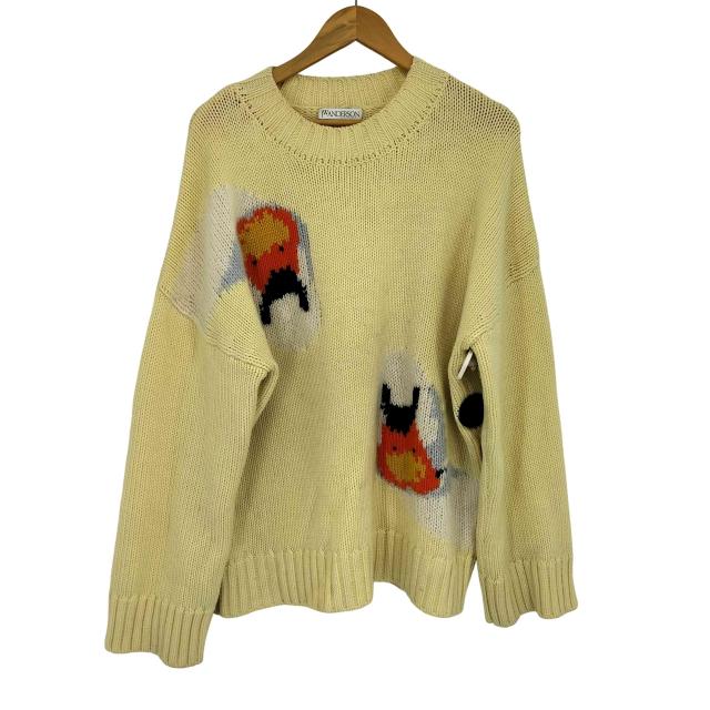 JW ANDERSON(ジェイダブリューアンダーソン) 22AW スワン インターシャ ニット メンズ import：L 【中古】【ブランド古着バズストア】