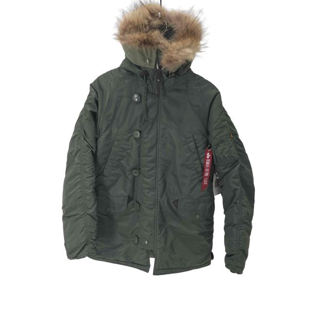 ALPHA INDUSTRIES(アルファインダストリーズ) N-3B フライトジャケット メンズ import：M 【中古】【ブランド古着バズストア】