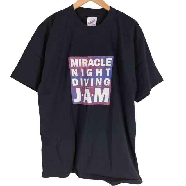 UNITED SPORTS(ユナイテッドスポーツ) USA製 裾袖シングル MIRACLE NIGHT DIVING TOUR 1996 Tシャツ  デットストック メンズ import：L 【中古】【ブランド古着バズストア】