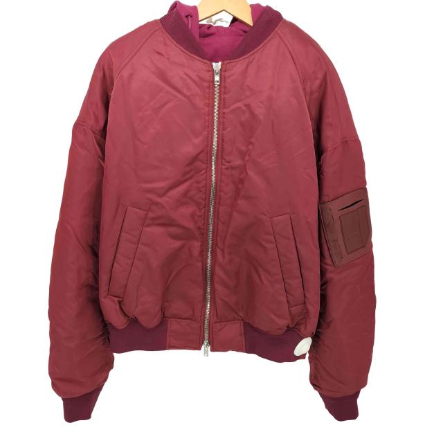 USED古着(ユーズドフルギ) {{JUUN.J}} ジュンジェイ CONCEAL REVEAL フード ドッキング MA1 ボンバージャケット メンズ  44【中古】【ブランド古着バズストア】