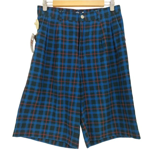 USED古着(ユーズドフルギ) SOL SOONERORLATER 25ss CHECKED BAGGY SHORTS  メンズ  M【中古】【ブランド古着バズストア】