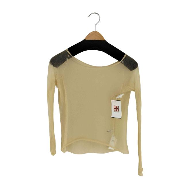 USED古着(ユーズドフルギ) {{A CCORDION}} SHINY SHEER PULLOVER レディース import：M 【中古】【ブランド古着バズストア】