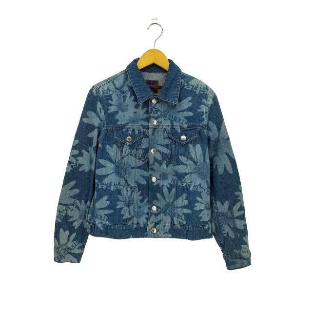heaven by marc jacobs(マークジェイコブス) LASER FLORAL DENIM JACKET デニムジャケット レディース import：M 【中古】【ブランド古着バズストア】