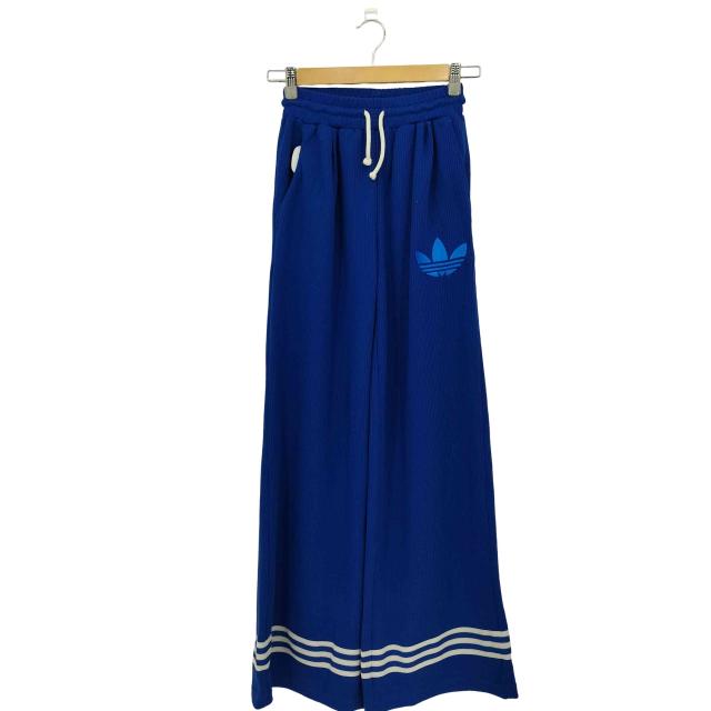 adidas Originals(アディダスオリジナルス) Adicolor Heritage Now Knit Wide Pants ニットワイドパンツ レディース JPN：XS 【中古】【ブランド古着バズストア】