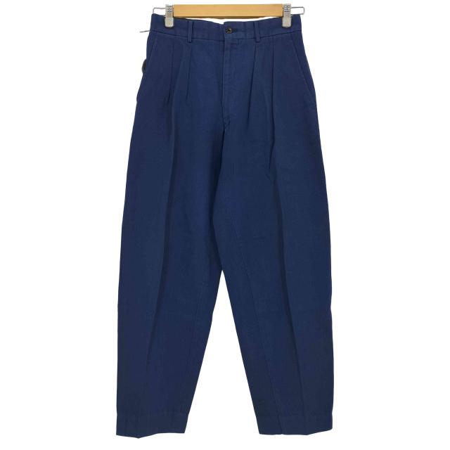 COMME des GARCONS HOMME(コムデギャルソンオム) 1981aw-1983aw デカオム 本人期 archive インディゴ 2タックチノ トラウザー  メンズ JPN：S 【中古】【ブランド古着バズストア】