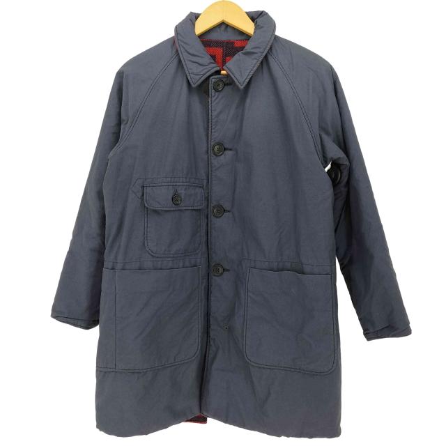 Engineered Garments(エンジニアードガーメンツ) USA製 リバーシブル ウール ステンカラー コート メンズ JPN：XS 【中古】【ブランド古着バズストア】