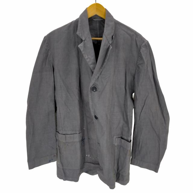 USED古着(ユーズドフルギ) 60-70S スウェーデン軍  ホスピタルジャケット ペイント加工 メンズ  104M【中古】【ブランド古着バズストア】