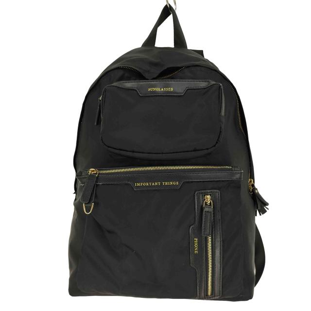 ANYA HINDMARCH(アニヤハインドマーチ) マルチポケット バックパック レディース 表記無 【中古】【ブランド古着バズストア】