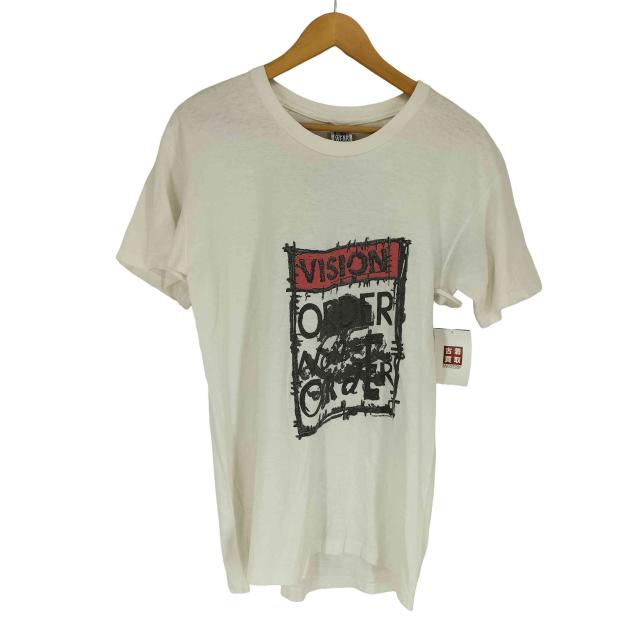 VISION STREET WEAR(ヴィジョンストリートウェア) 1986 USA製 袖裾シングル 両面プリントクルーネックTシャツ メンズ  M【中古】【ブランド古着バズストア】