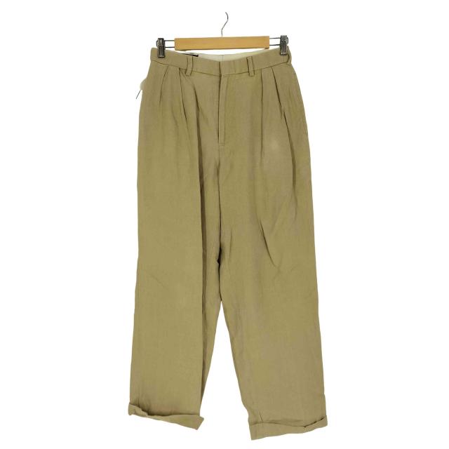 Polo by RALPH LAUREN(ポロバイラルフローレン) リネン 2タックスラックス メンズ  34/30【中古】【ブランド古着バズストア】