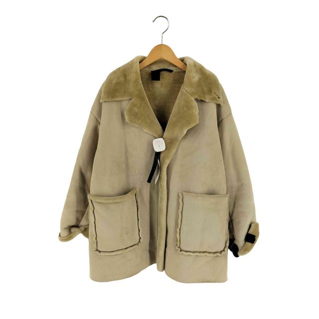 N.HOOLYWOOD(エヌハリウッド) 24AW mouton half coat  ムートンハーフコート レディース JPN：36 【中古】【ブランド古着バズストア】