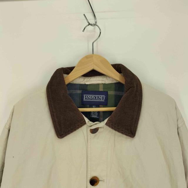 LANDS END(ランズエンド) 90S 裏地 チェック 襟 コーデュロイ