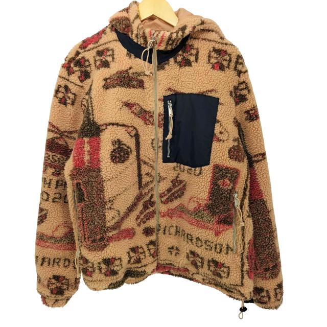 RICHARDSON(リチャードソン) 20AW WAR RUG POLAR FLEECE HOODIE メンズ import：L 【中古】【ブランド古着バズストア】
