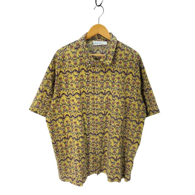 patagonia(パタゴニア) A/Cシャツ 1992 DANCING PALMS/CURRY ダンシング パーム カリー メンズ import：XL 【中古】【ブランド古着バズストア】