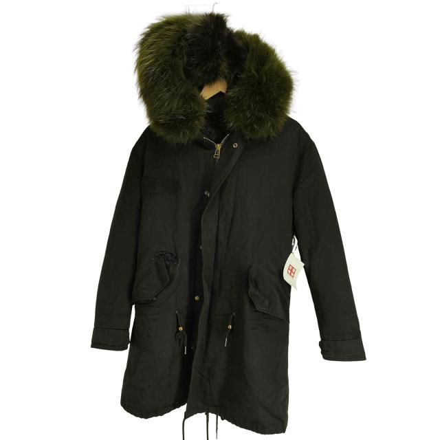 USED古着(ユーズドフルギ) ファーライナー モッズコート レディース  XL【中古】【ブランド古着バズストア】