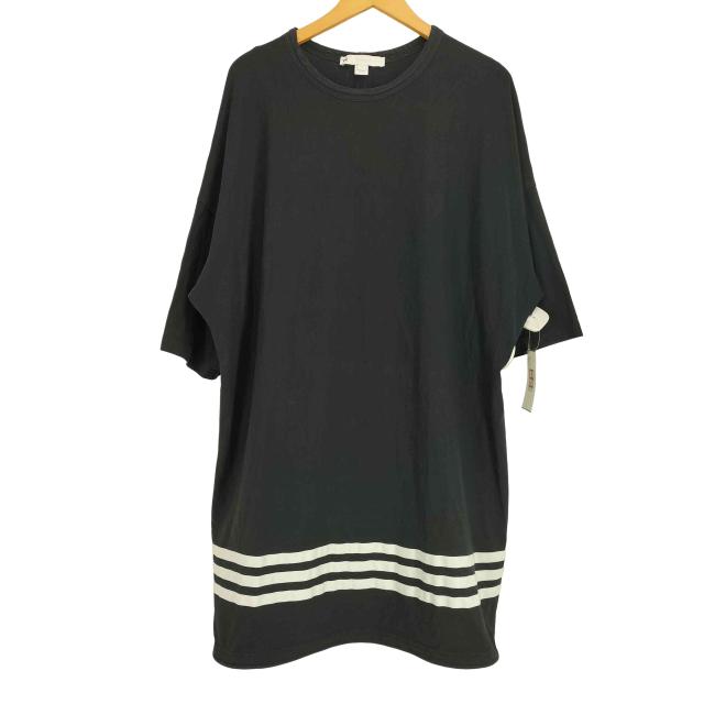 Y-3(ワイスリー) OVERSIZED SS TEE STRIPES ストライプ Tシャツ メンズ import：M 【中古】【ブランド古着バズストア】
