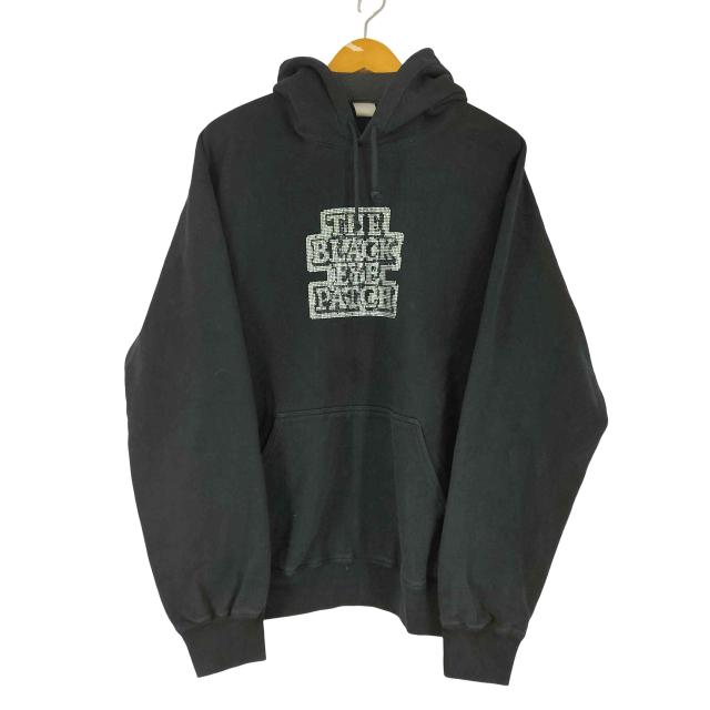 THE BLACK EYE PATCH(ザブラックアイパッチ) ラインストーン加工 パーカー メンズ import：XL 【中古】【ブランド古着バズストア】