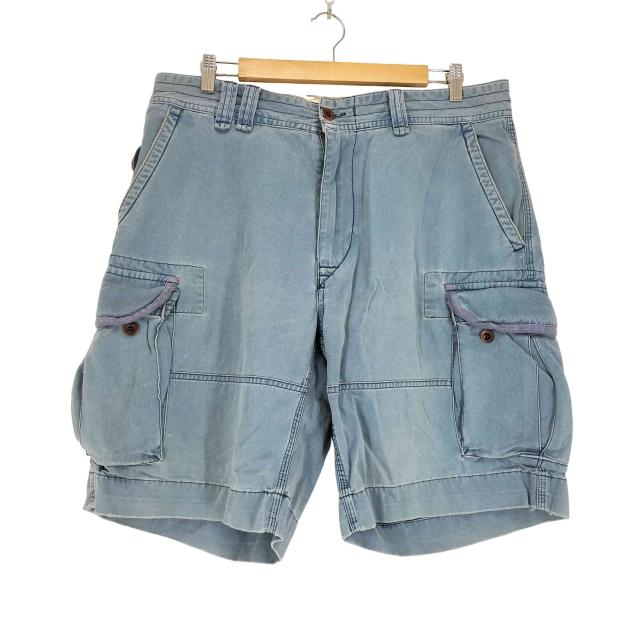 Polo by RALPH LAUREN(ポロバイラルフローレン) ダメージ加工コットンカーゴハーフパンツ メンズ  36【中古】【ブランド古着バズストア】