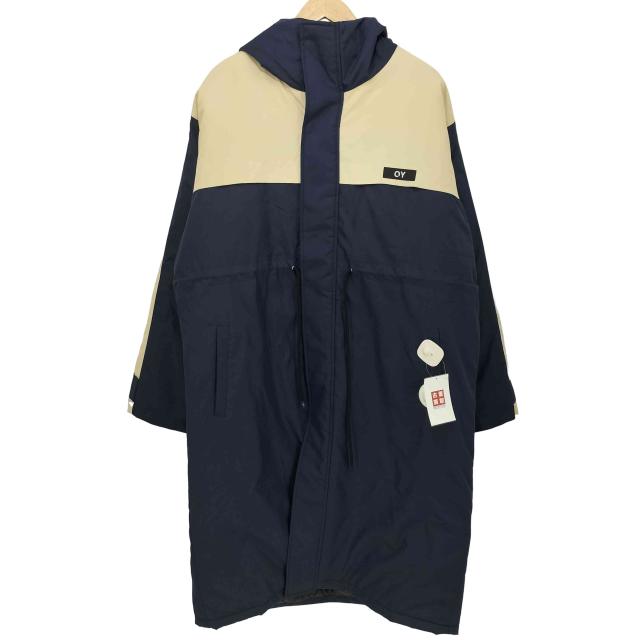 OY(オーワイ) 19AW LOGO BLOCK LONG PARKA ロゴブロックロングジャケット メンズ 表記無 【中古】【ブランド古着バズストア】