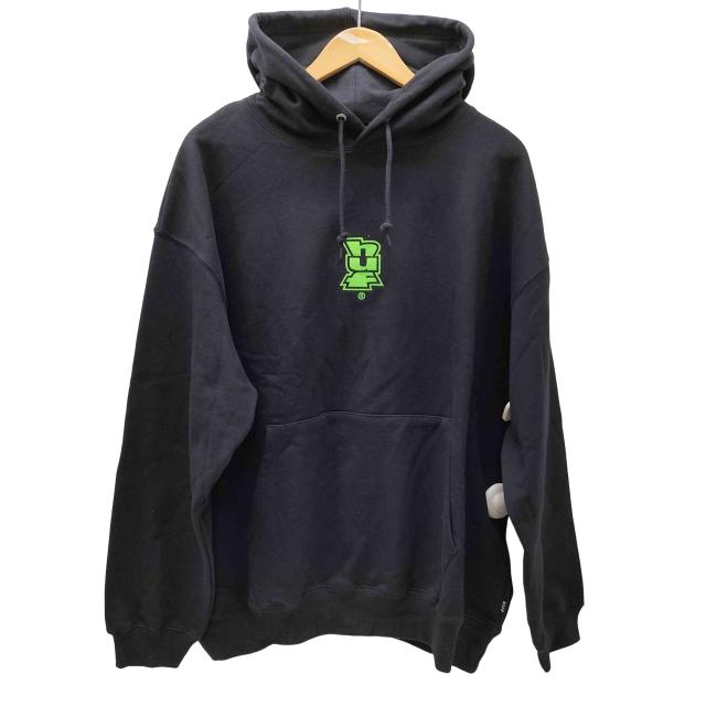 HUF(ハフ) 25AW MEGABLAST EMB HOODIE メガブラスト エンブロイダリー フーディー パーカー メンズ import：XL 【中古】【ブランド古着バズストア】