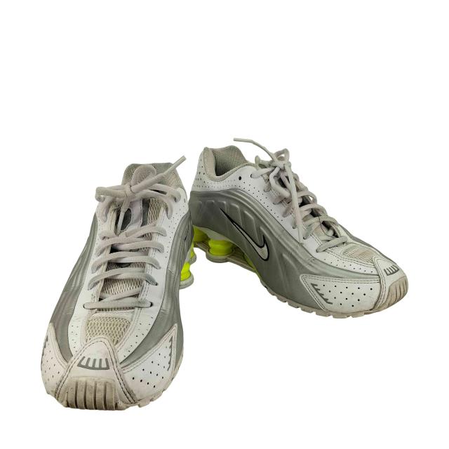NIKE(ナイキ) Shox R4 White/Volt メンズ JPN：25 【中古】【ブランド古着バズストア】